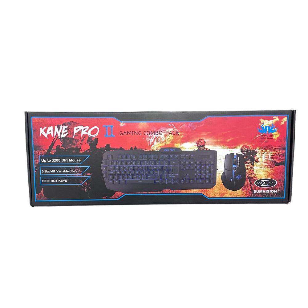 New New: Kane Pro II Gaming Mouse & Keyboard Bundle - Own4Less